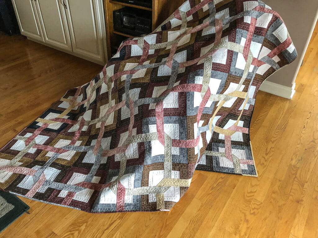 Quilting the Puzzle Quilt | Hobby Stash