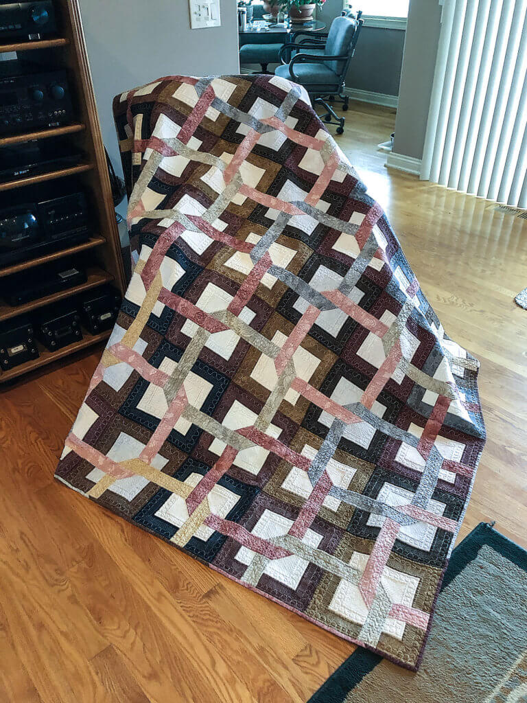 Quilting the Puzzle Quilt | Hobby Stash