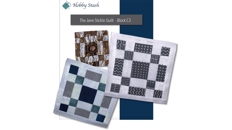 The Jane Stickle Quilt – Block G6 | Hobby Stash