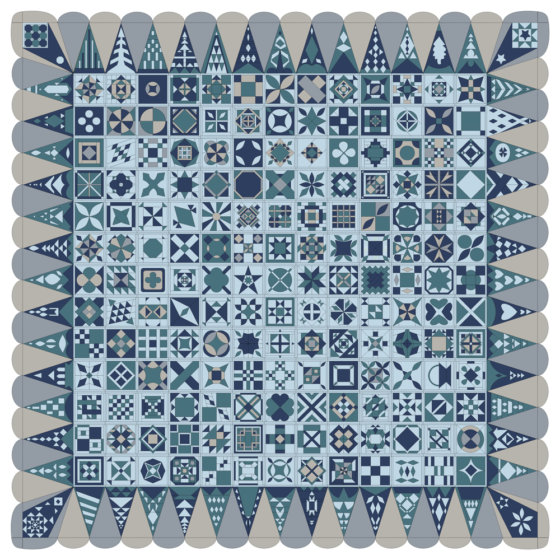 The Jane Stickle Quilt – Row A | Hobby Stash