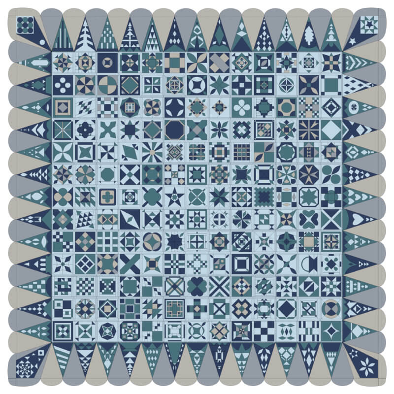 The Jane Stickle Quilt – Row A | Hobby Stash