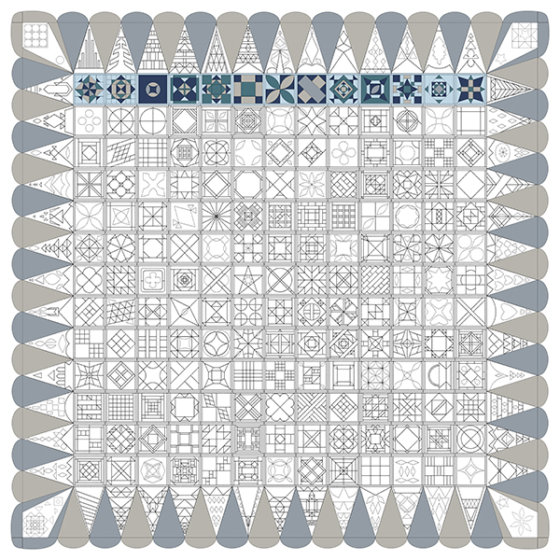 The Jane Stickle Quilt – Row A | Hobby Stash